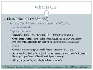 Quantum-Espresso_10_8_14 | PDF