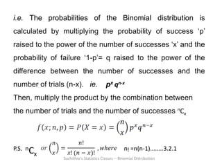 Binomial Distribution Part 1 | PPTX