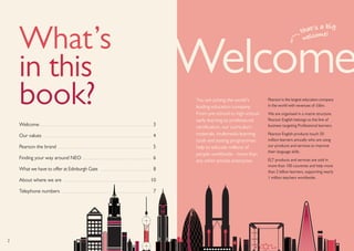 Pearson Welcome Leaflet Harlow | PDF