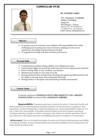 Resume_Tanmoy_Sabui_16 | PDF