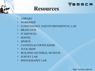 Architecture College in Nagpur-SMMCA | PPT
