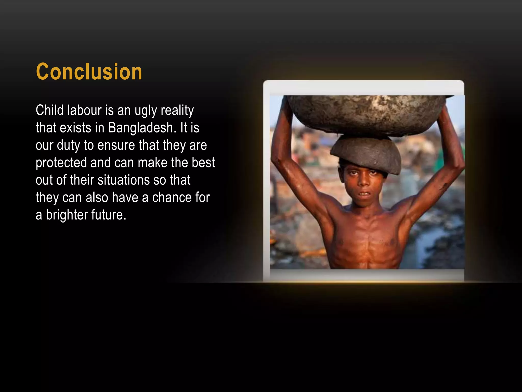 Child Labour in Bangladesh | PPTX