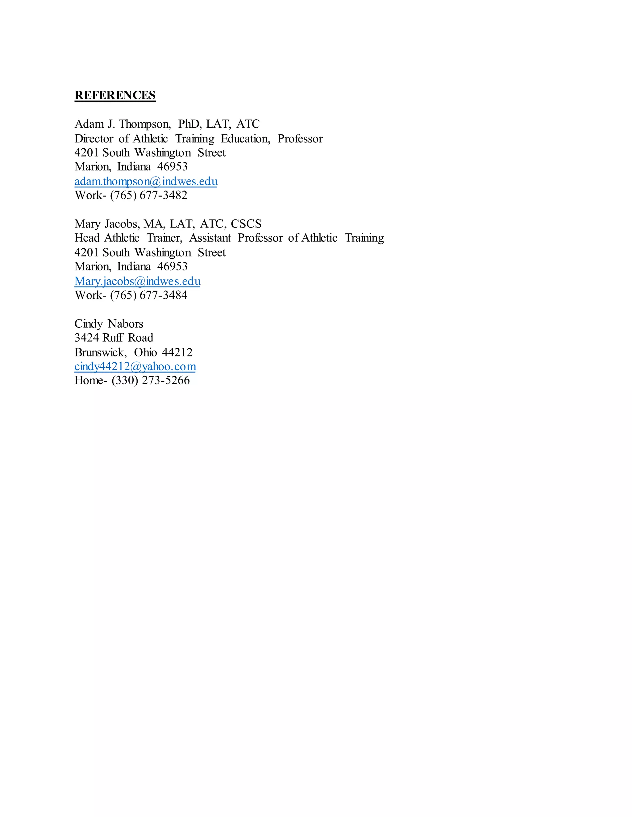 Alex Hendricks resume | DOCX