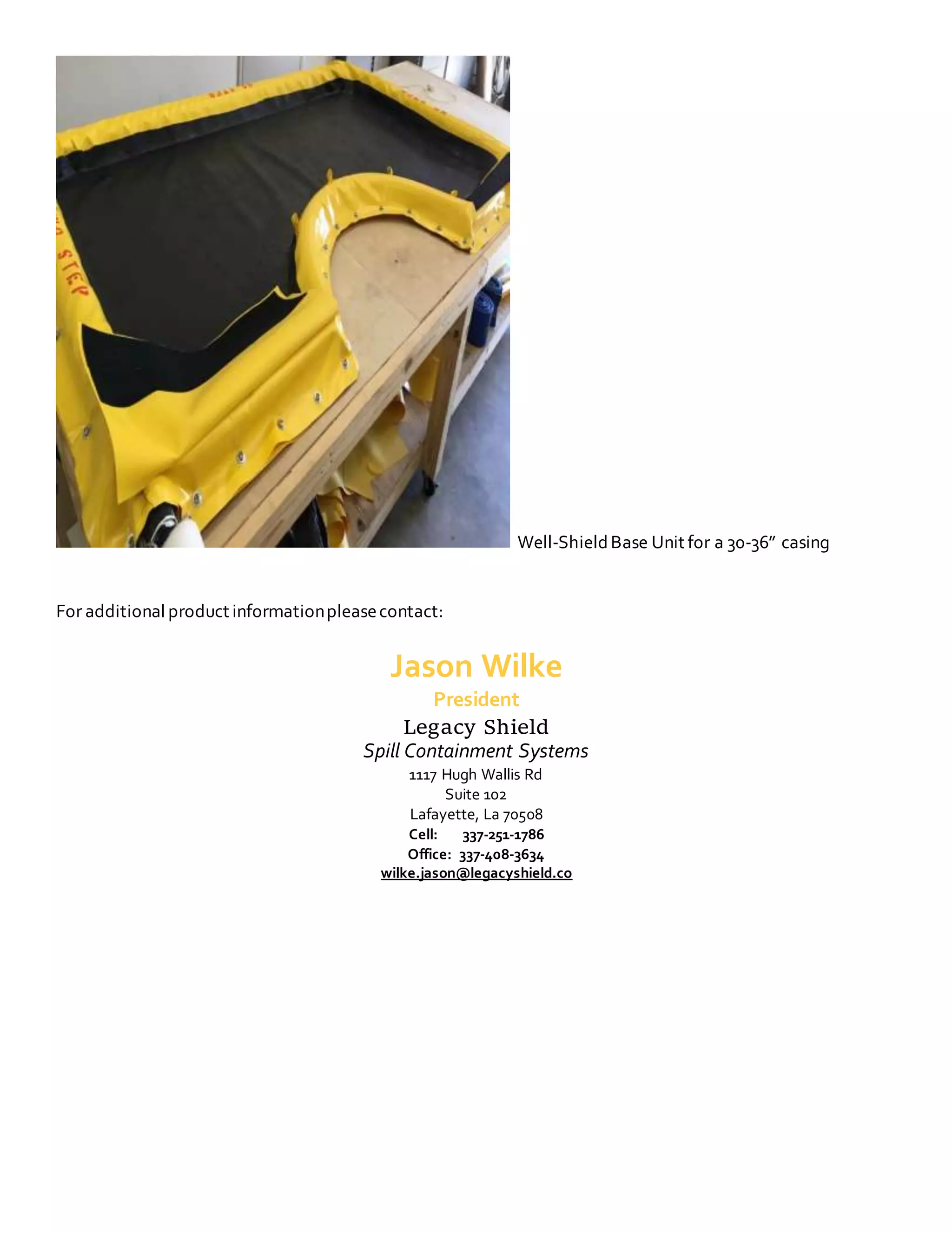 Legacy Shield General Product Information | DOCX