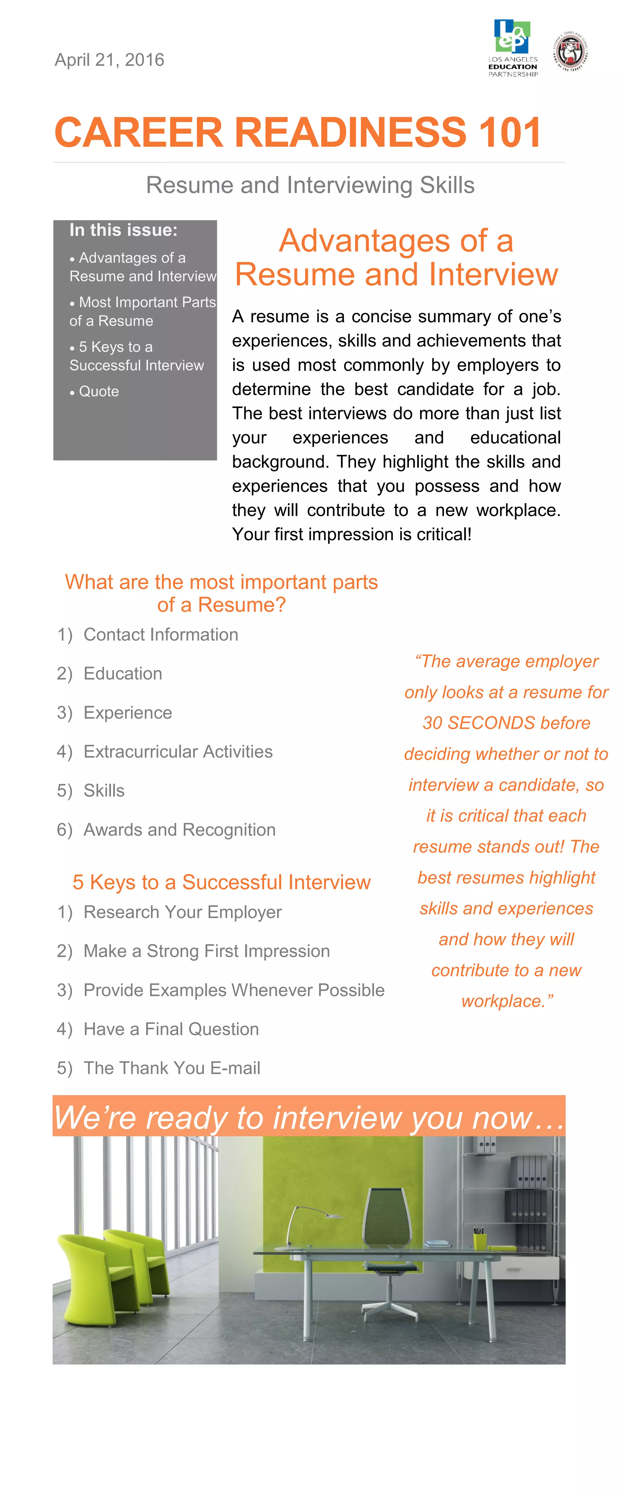 Career Readiness 101 | PDF