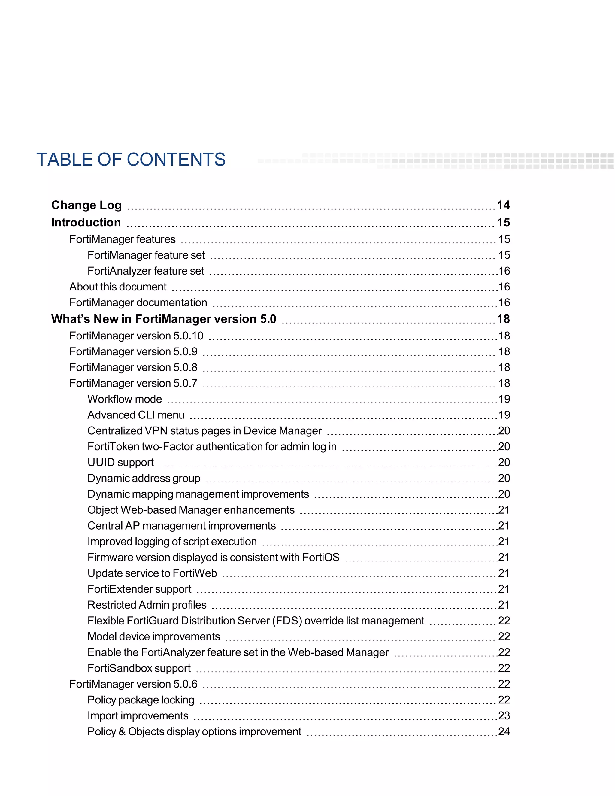 fortimanager-v5.0.10-administration-guide | PDF