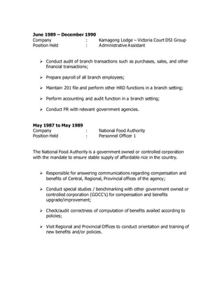 stp cv 2016 | DOCX