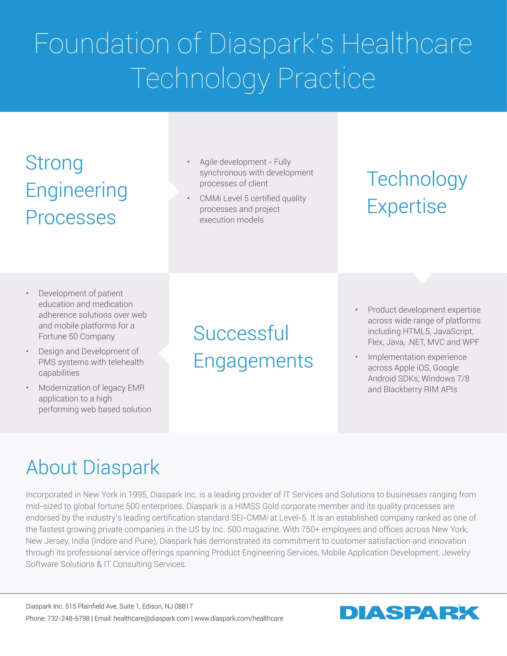 Healthcare Software Engineering Services | PDF