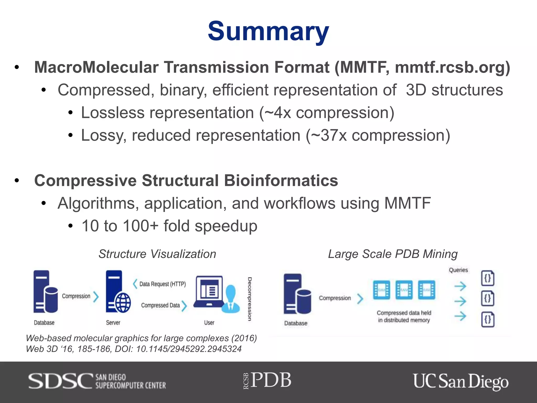 Compressive Structural Bioinformatics: Large-scale analysis and ...