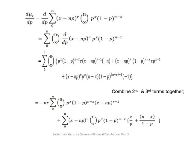 Binomial Distribution Part 3 | PPT