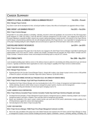 Jamie Morien CV FEB 2016 | PDF