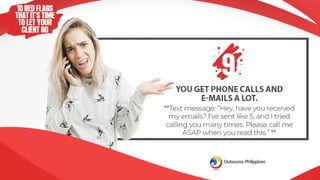 10 Red Flags That It’s Time to Let Your Client Go | PDF