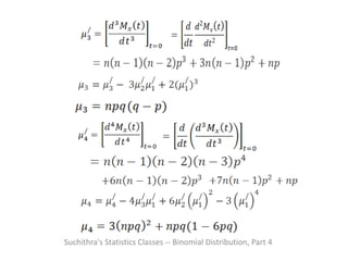 Binomial Distribution Part 4 | PPTX