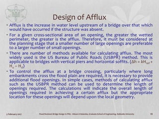 General Flood Resistant Bridge Design Guidelines | PPTX