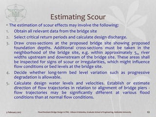 General Flood Resistant Bridge Design Guidelines | PPTX