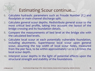 General Flood Resistant Bridge Design Guidelines | PPTX
