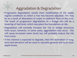 General Flood Resistant Bridge Design Guidelines | PPTX