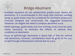 General Flood Resistant Bridge Design Guidelines | PPTX