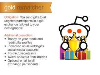 redditgifts for brands | PPT