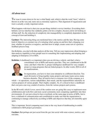 BriefingsDirect : Psychology of project management and SOA governance | PDF