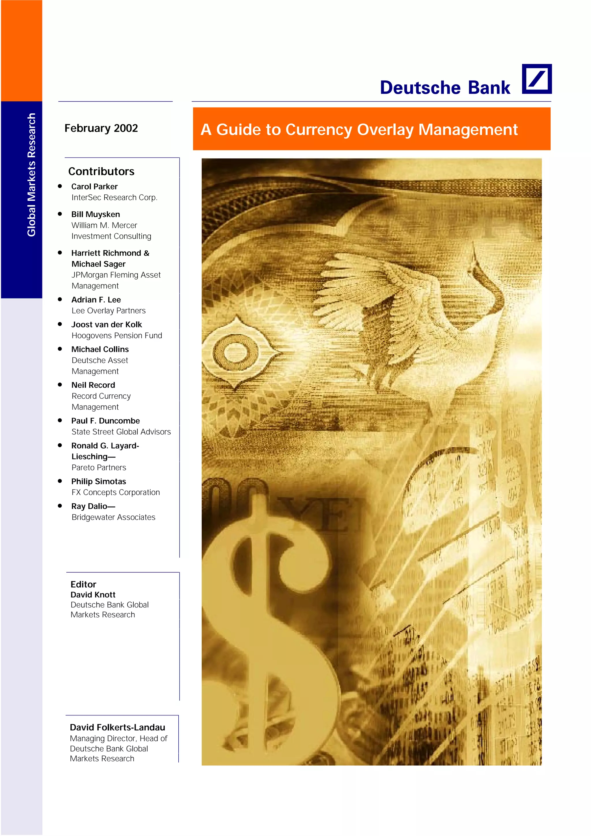A Guide to Currency Overlay Management | PDF