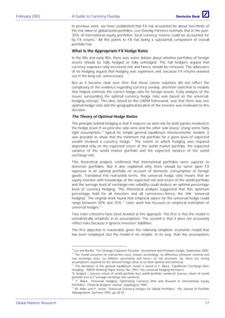 A Guide to Currency Overlay Management | PDF