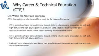 Why Career and Technical Education (CTE) | PPT