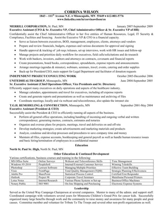 051415RES Corrina Wilson Resume | PDF