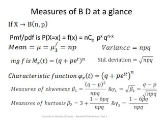 Binomial Distribution Part 5 | PPTX