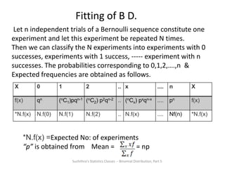 Binomial Distribution Part 5 | PPTX