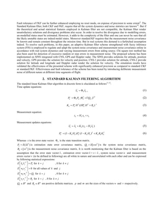 6-A robust data fusion scheme for integrated navigation systems employing fault detection ...