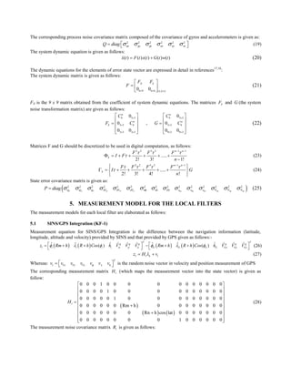 6-A robust data fusion scheme for integrated navigation systems employing fault detection ...