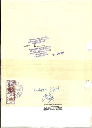 FLYING CERTIFICATE | PDF