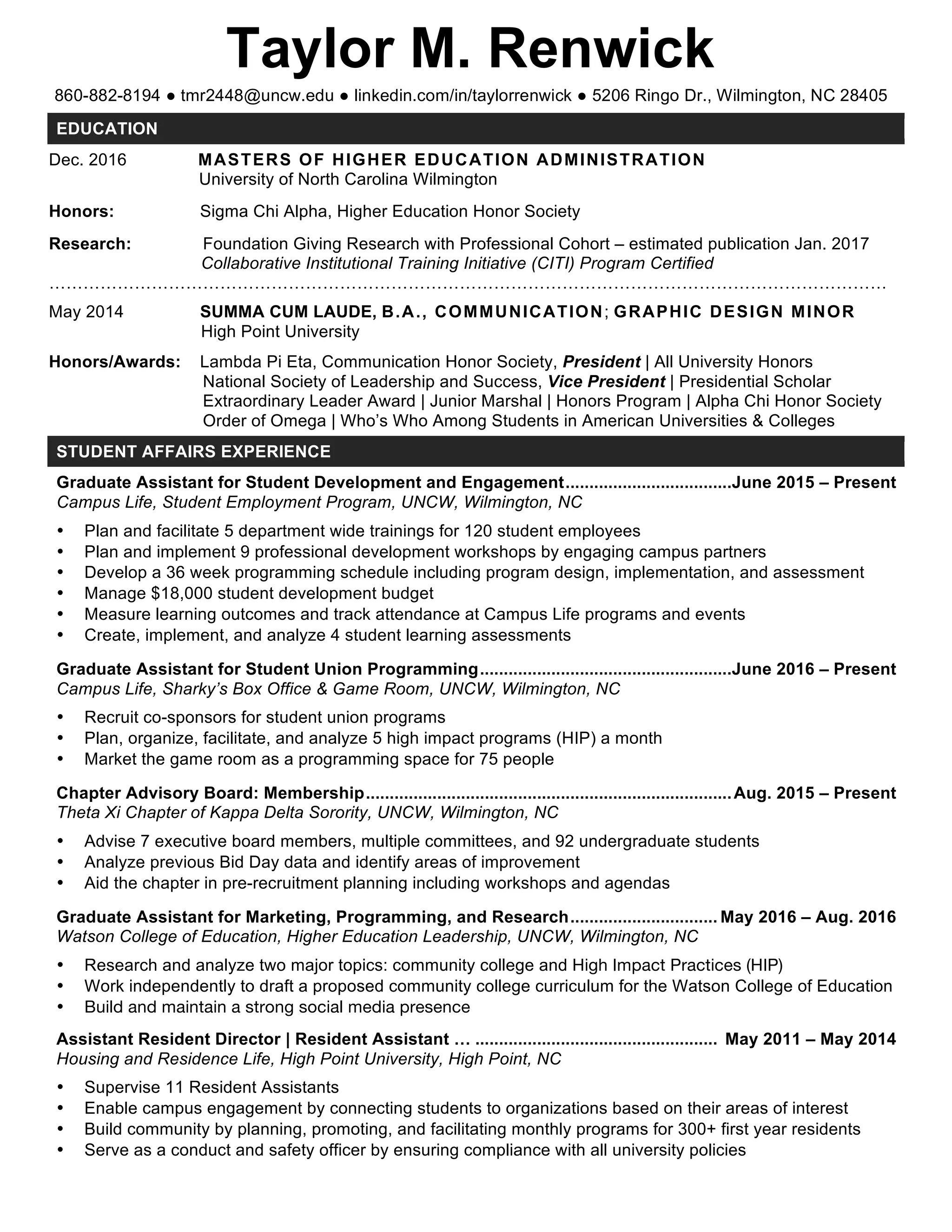 Renwick_Taylor_Resume | PDF