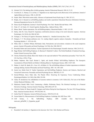 Self-fulfilling Prophecy-A Literature Review | PDF