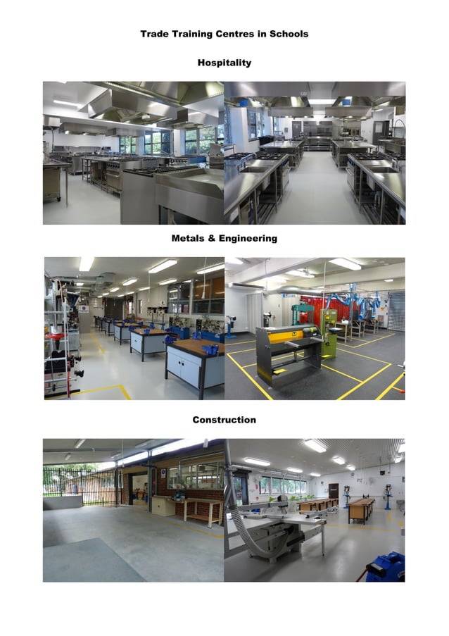 Trade Training Centres | PDF