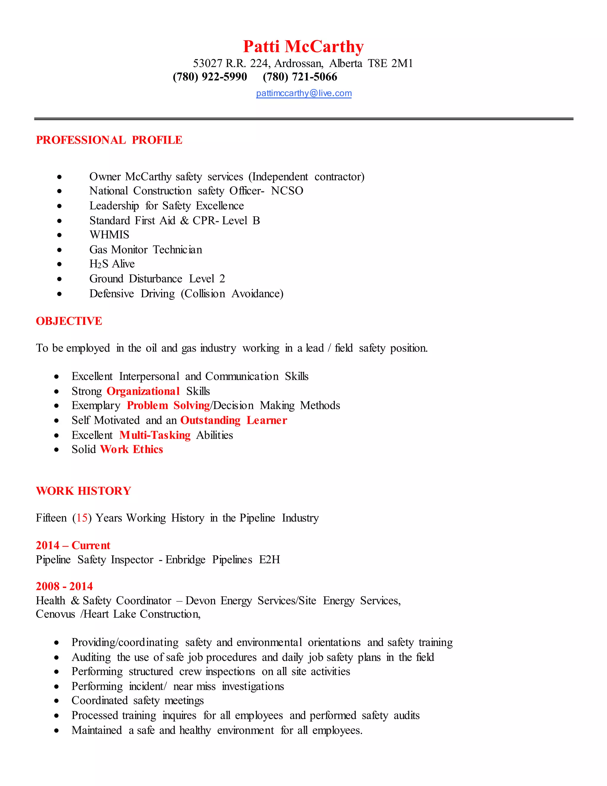Patti McCarthy Resume 2014 Nov | DOCX