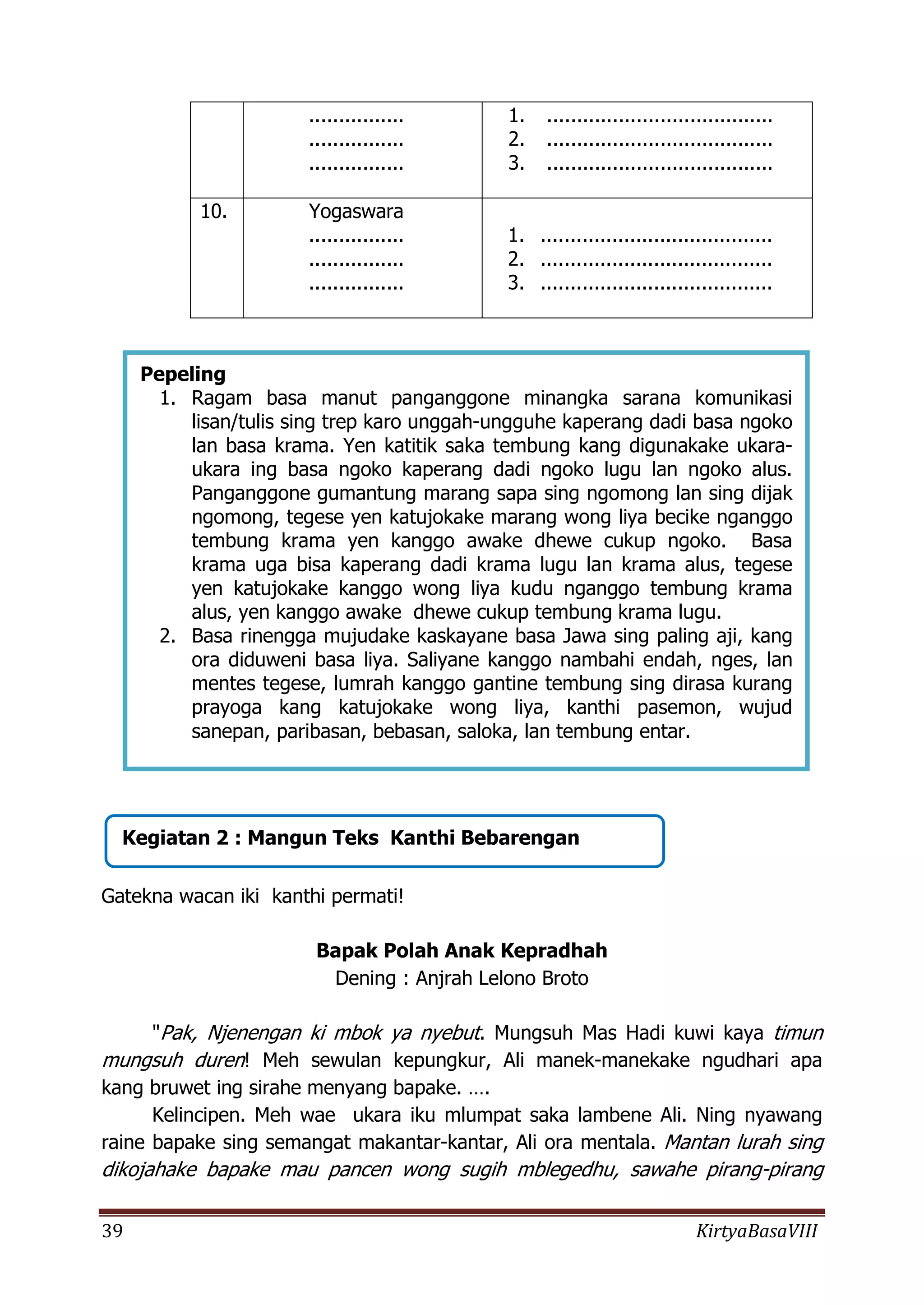 Bd8 kd2-wulangan 2 budaya | PDF