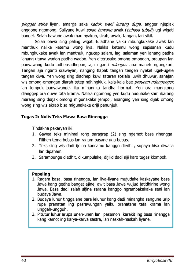 Bd8 kd2-wulangan 2 budaya | PDF | Free Download