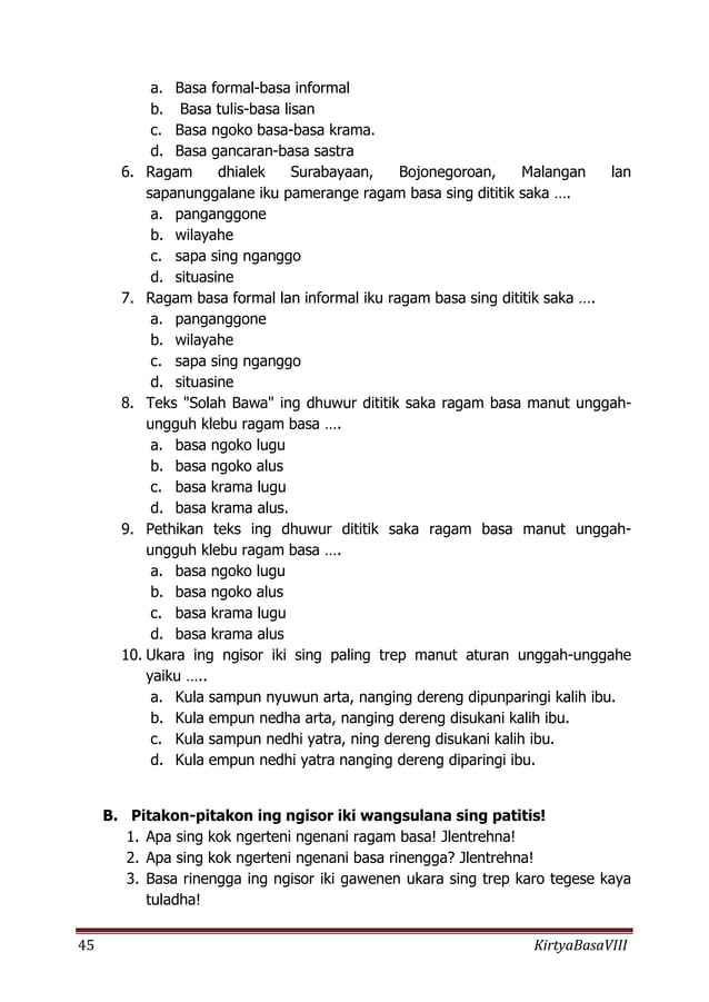 Bd8 kd2-wulangan 2 budaya | PDF