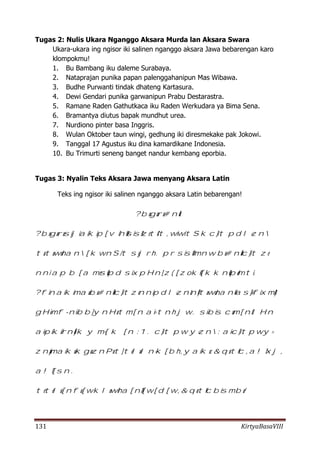 Bd8 kd7-wulangan 7 kesehatan | PDF