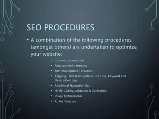 SEO Presentation | PPT