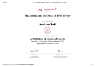 MITProfessionalX SysEngx1 Certificate _ MIT Professional Education ...