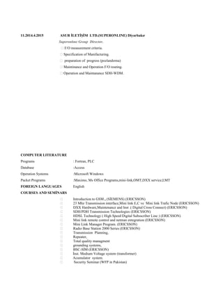fehmi doğan (CV) | DOC