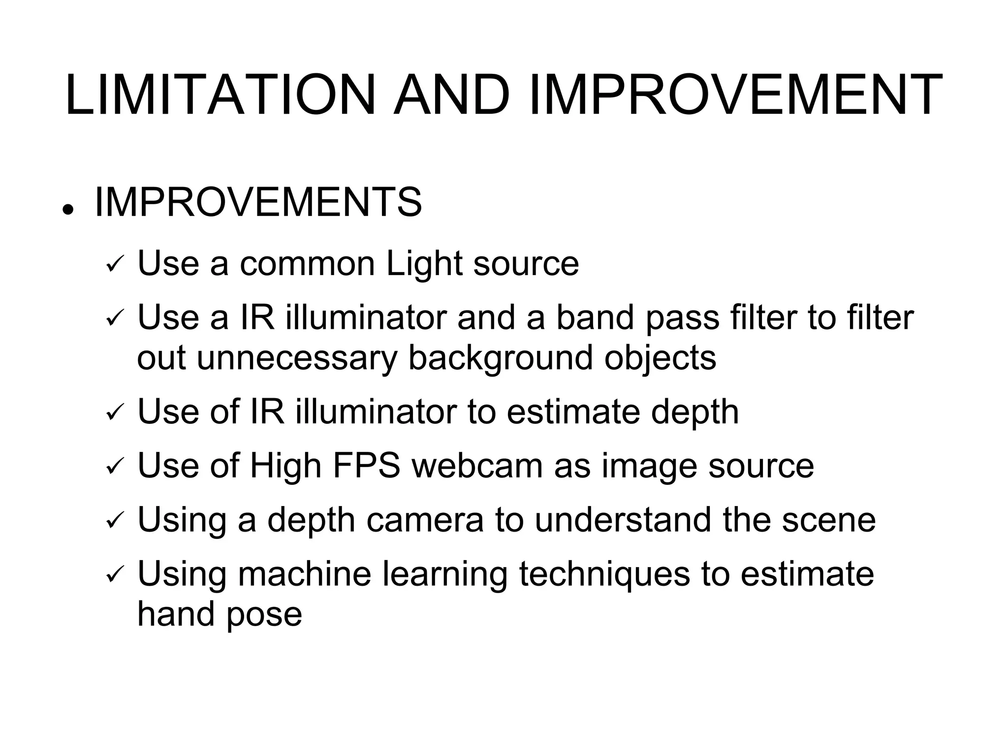 Hand Gesture Recognition Using Opencv Python Ppt