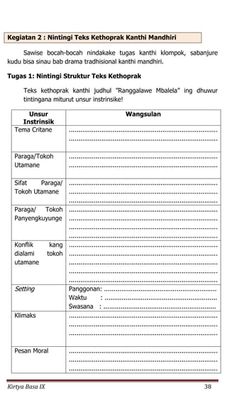 Bd9 kd2-wulangan 2 kesenian | PDF