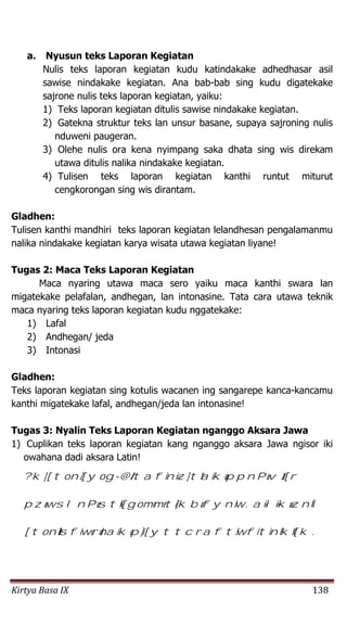 Bd9 kd5-wulangan 5 pariwisata | PDF