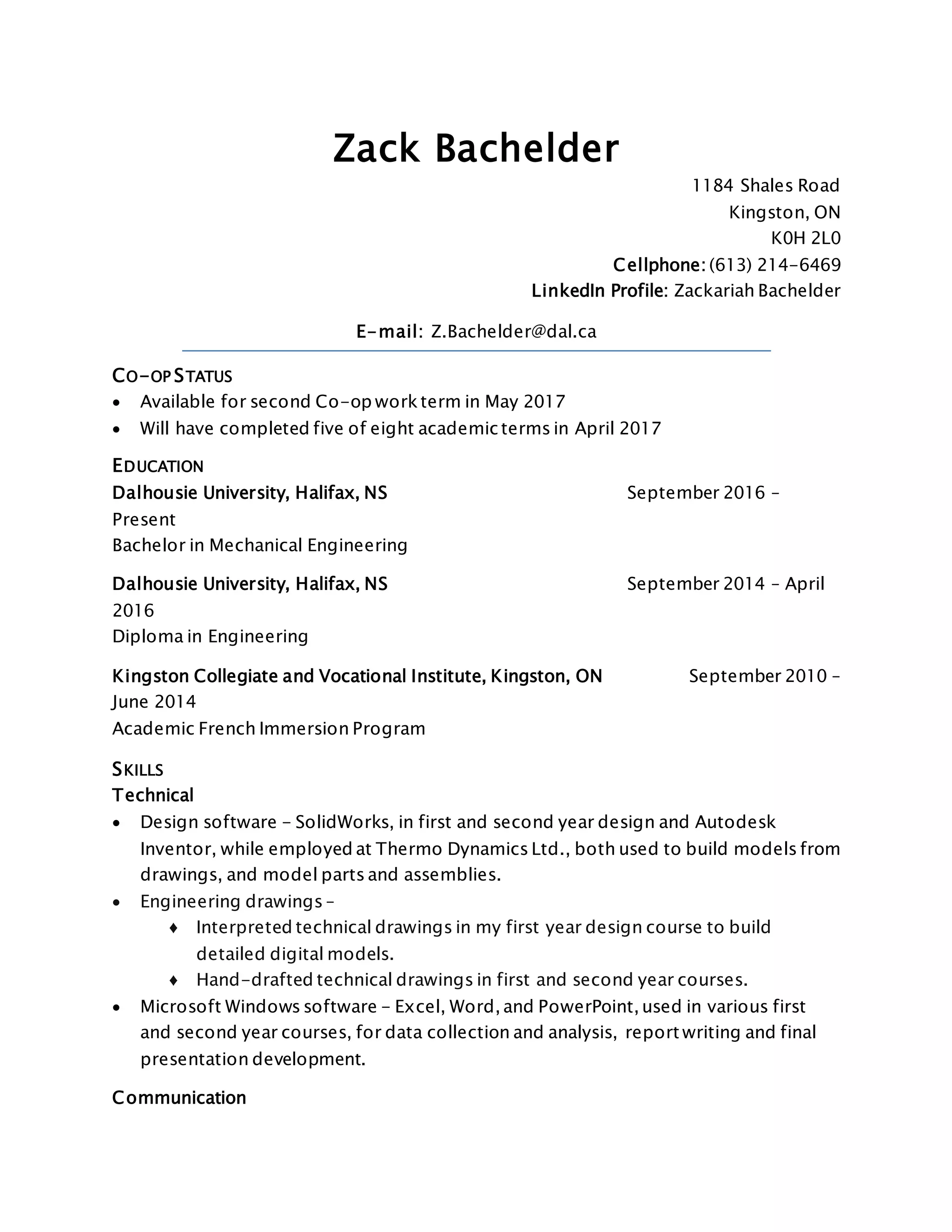Zack Bachelder_Resume | DOCX