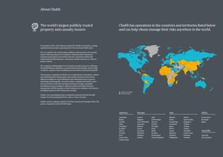 About Chubb | PDF