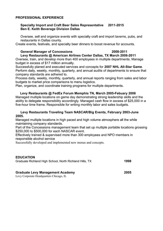 Resume Chris-1 | DOC